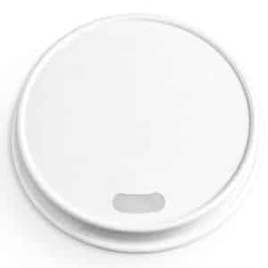 Hot Cup Lid 8.9cm Paper, Home Compostable - Friendlypak